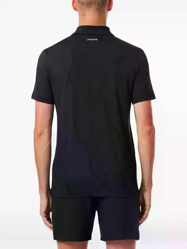Lacoste Ultra Dry Jacquard Crocodile Tennis Polo Shirt