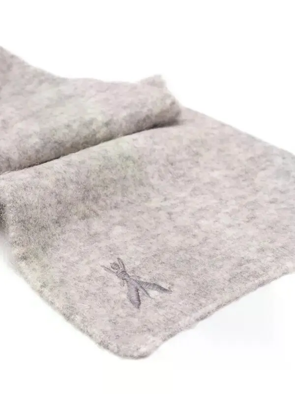 Patrizia Pepe Fly-motif Wool Scarf