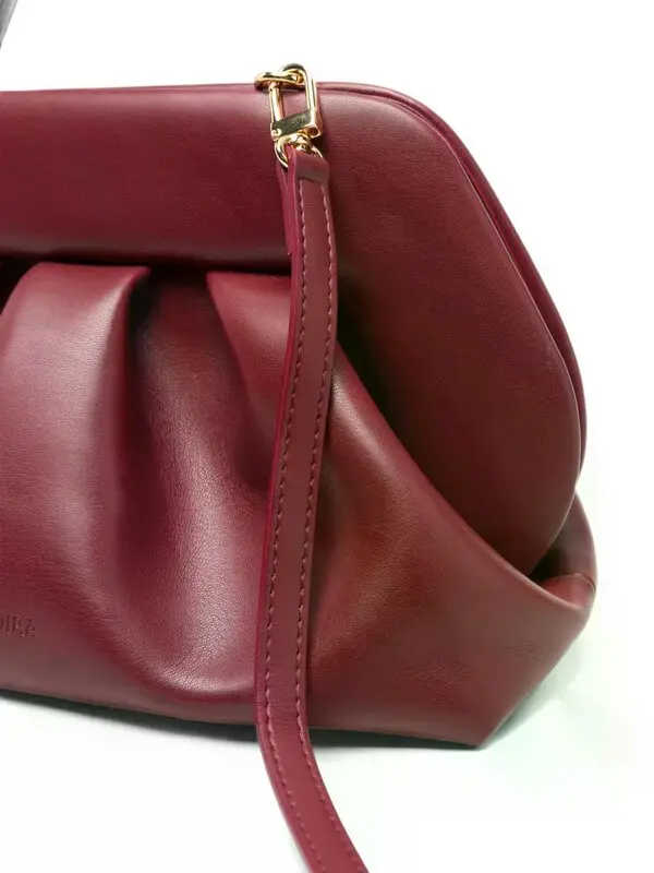 THEMOIRE Bios Ruched Clutch Bag