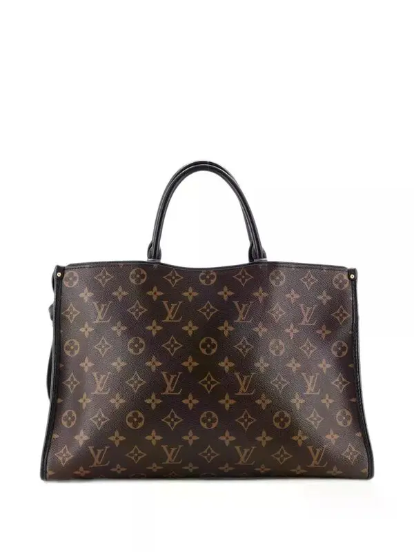 LOUIS VUITTON Popincourt Nm Handbag Monogram Canvas With Leather Mm Satchel - Black