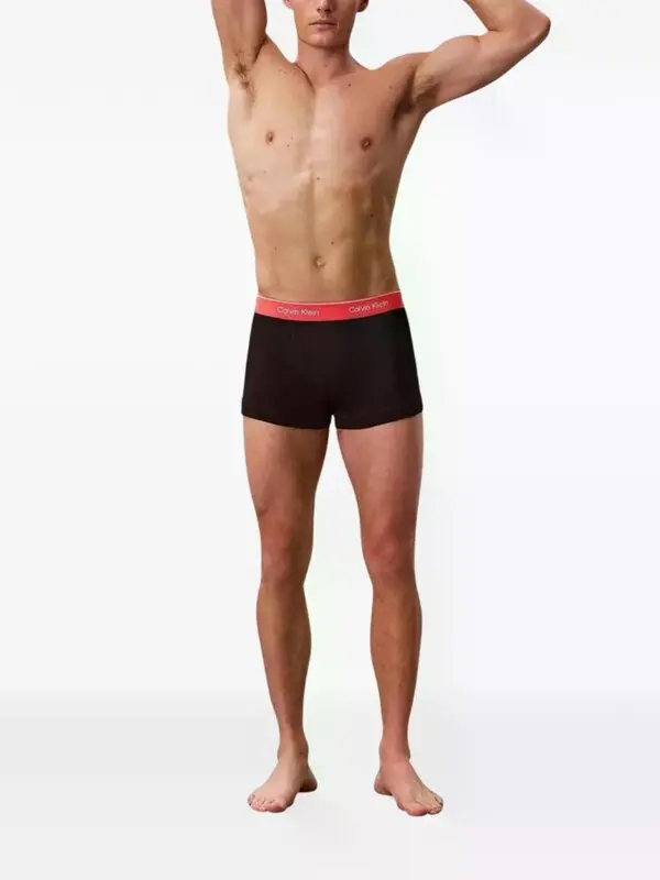 Calvin Klein Logo-waistband 3-pack Boxers - Black