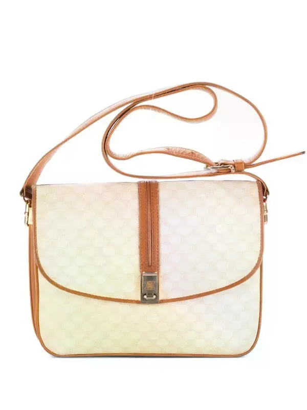 Celine Ava Monogram Macadam Shoulder Bag