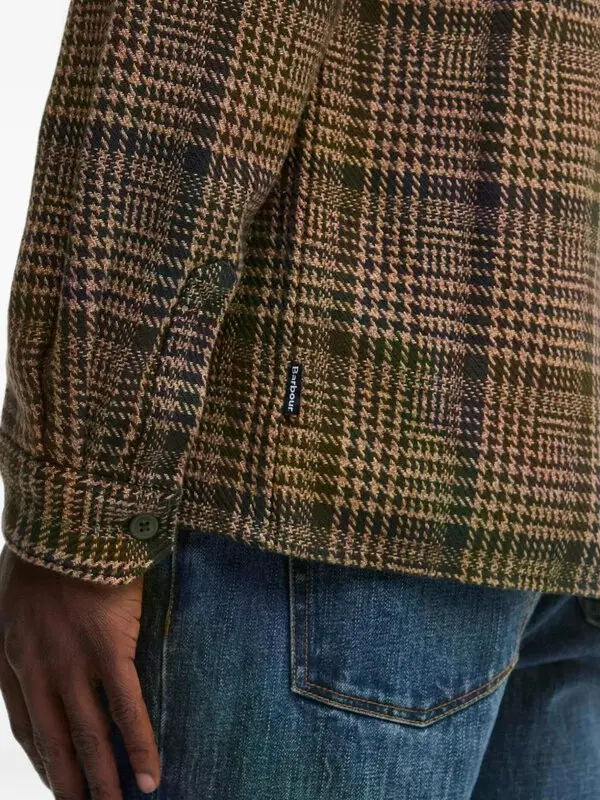 Barbour Millom Relaxed Houndstooth Shirt
