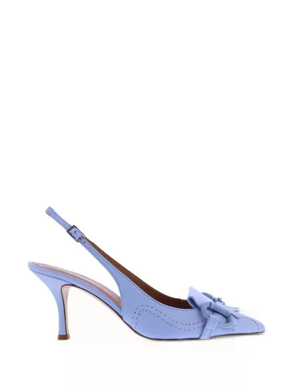 MARTINA T Chanel Fringed Leather Pumps