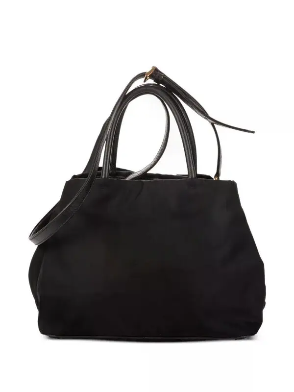 Prada Bow Tote Bag - Black