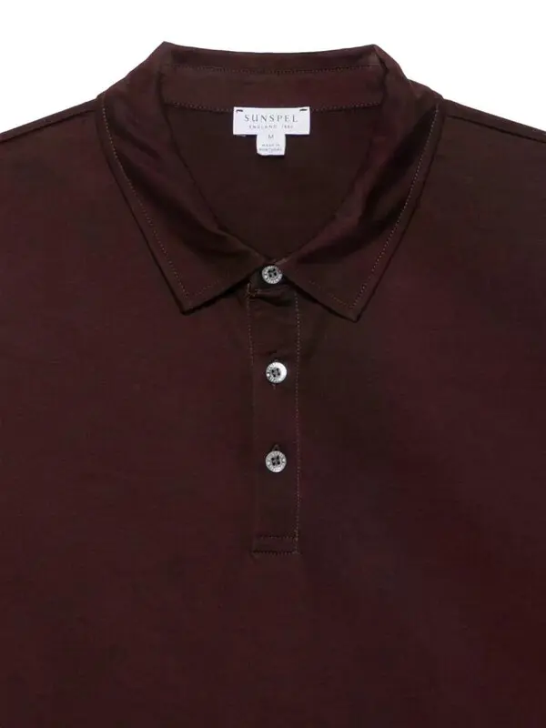 Sunspel Long-sleeve Polo Shirt