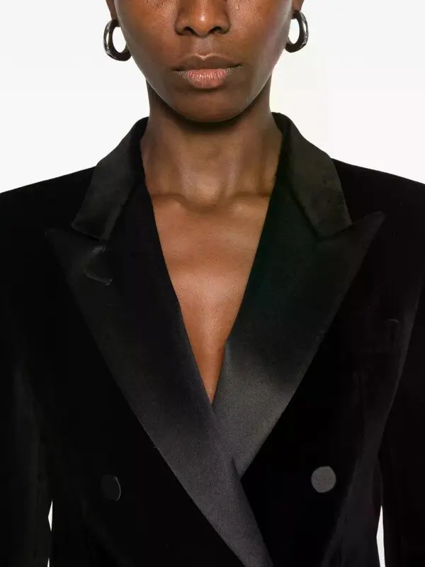 Tagliatore Double-breasted Velvet Suit