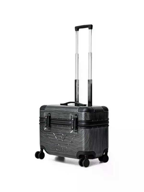 Emporio Armani Luggage Trolley With Handle And Wheels