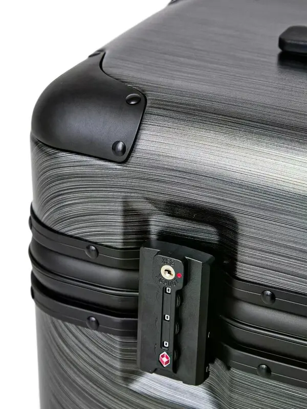 Emporio Armani Luggage Trolley With Handle And Wheels