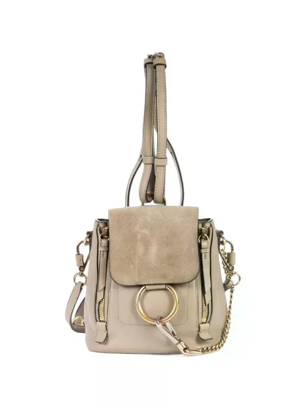 Chloé Mini Faye Mini Bag - Neutrals