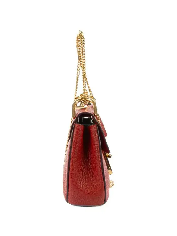 Chloé Mini Drew Leather Shoulder Bag