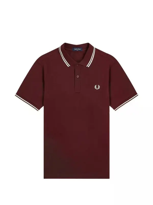 Fred Perry Twin Tipped Polo Shirt - Red