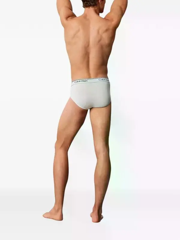 Calvin Klein Logo-waistband Briefs