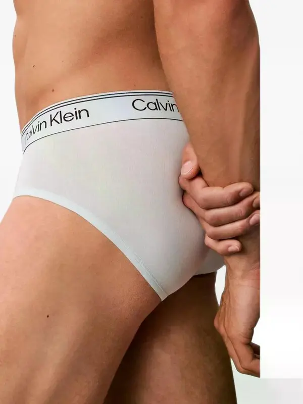 Calvin Klein Logo-waistband Briefs
