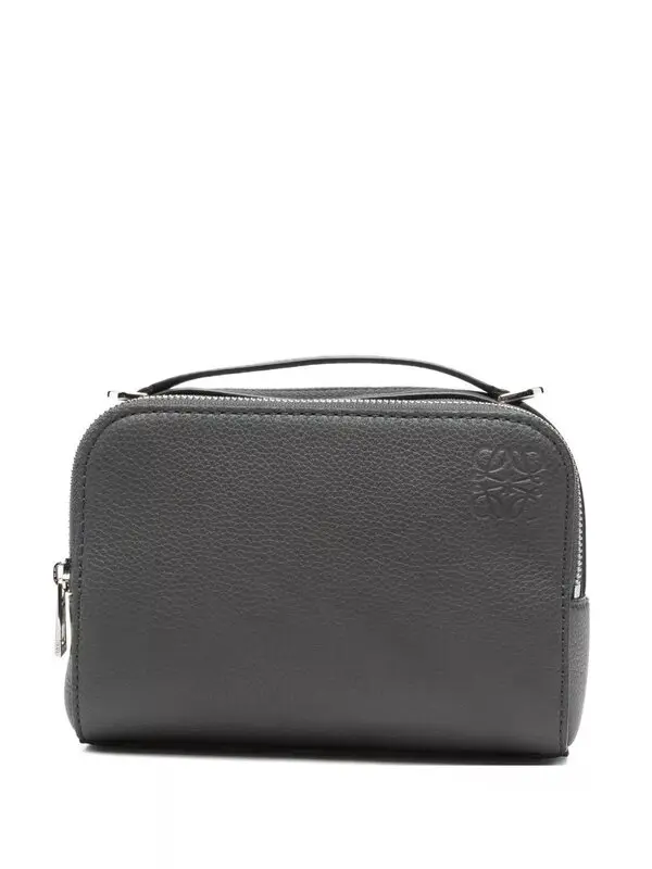 Loewe Mini Calf Leather Tote Bag - Grey