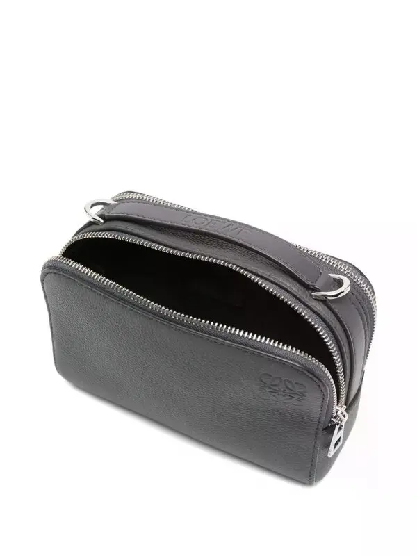 Loewe Mini Calf Leather Tote Bag - Grey