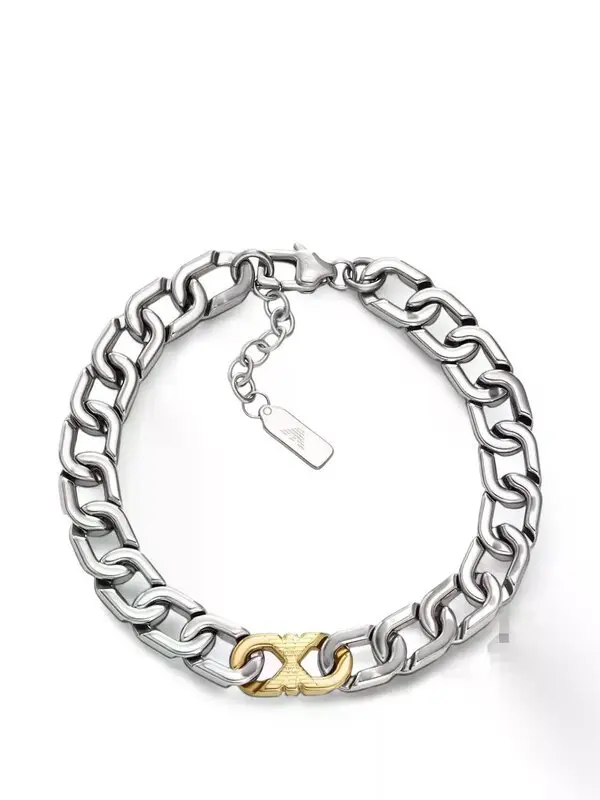 Emporio Armani Stainless-steel Chain Bracelet