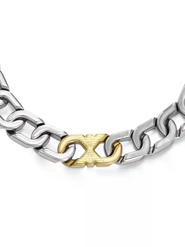 Emporio Armani Stainless-steel Chain Bracelet