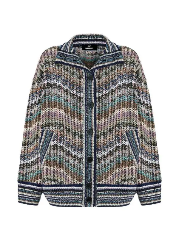 Missoni Zigzag-pattern Cardigan - Multi