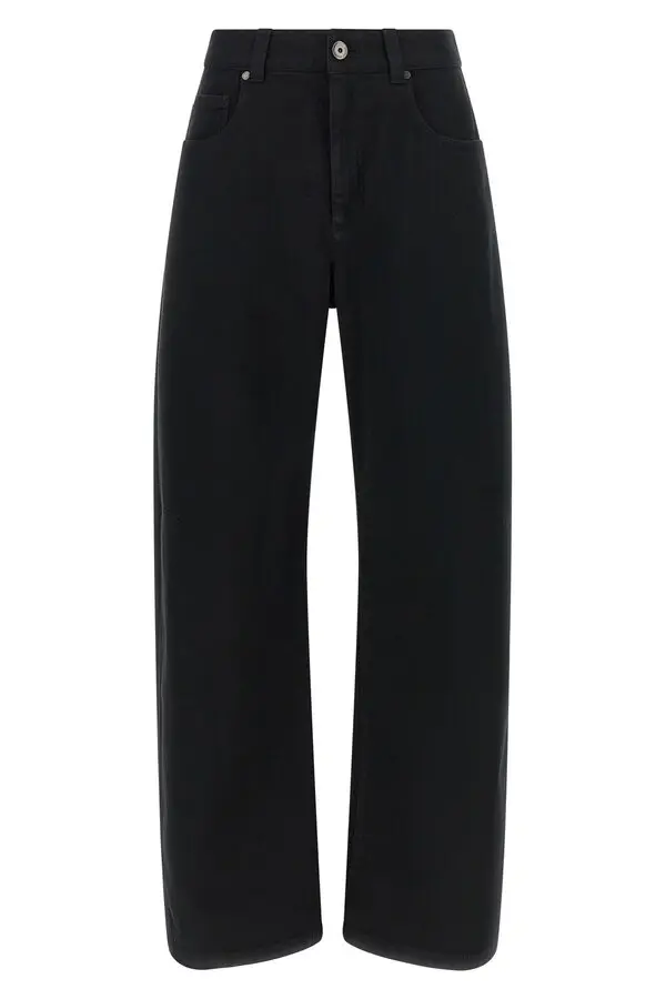 Brunello Cucinelli High Waist Jeans - Black