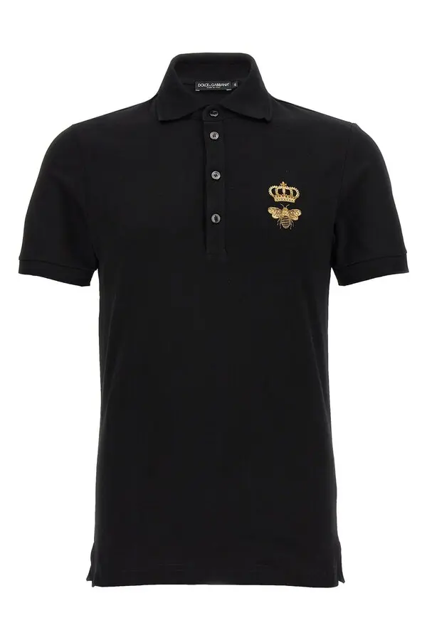 Dolce & Gabbana Embroidery Piquet Polo