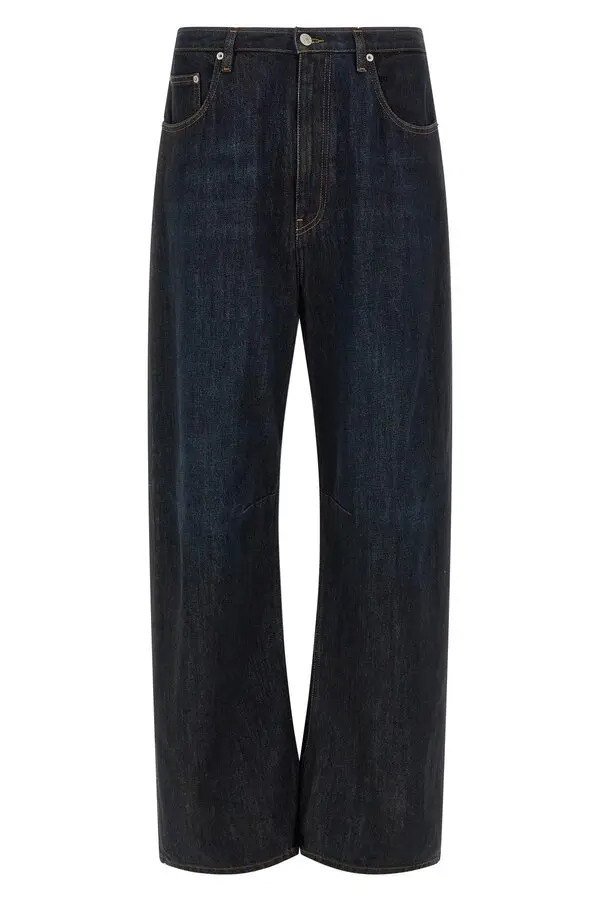 MAISON MARGIELA High Waist Jeans - Blue