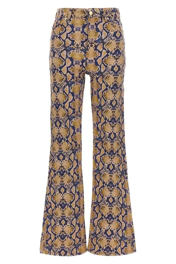 GANNI Python Jeans - Multi