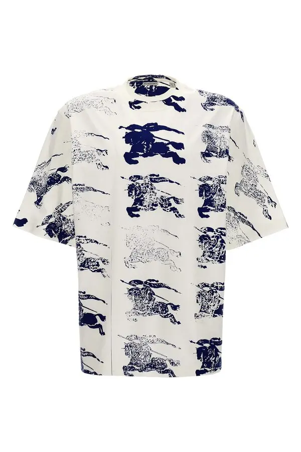 Burberry Logo Print T-shirt - Multi