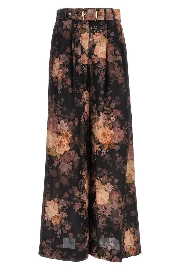 Zimmermann Illustration Tuck' Pants - Multi