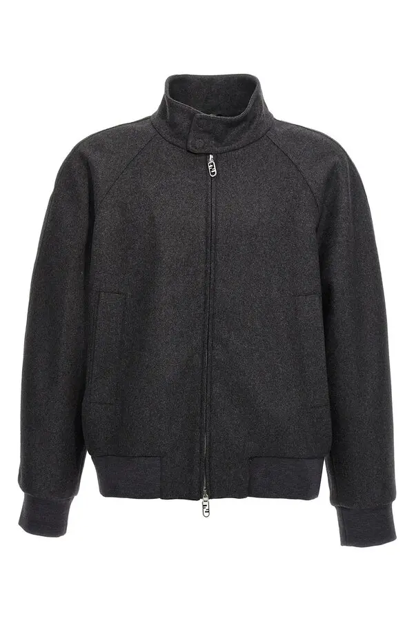 Fendi Cashmere Jacket - Gray