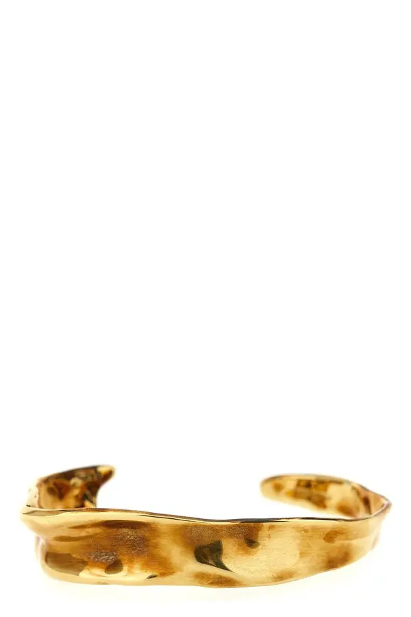 Dries Van Noten Embroidered Cuff' Bracelet - Brown