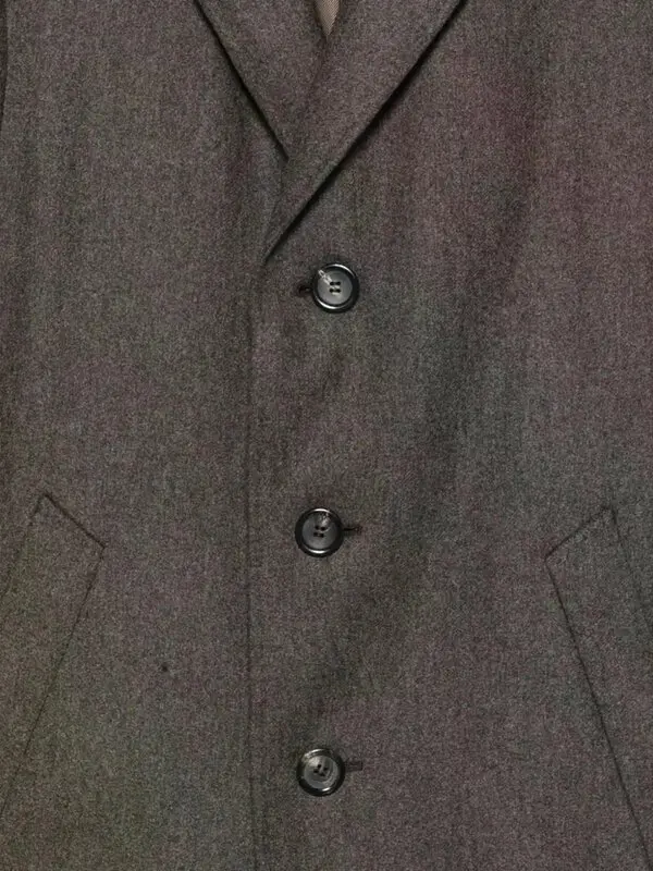 Canali Single-breasted Notched-lapel Coat