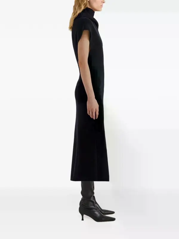 Proenza Schouler Lothea Dress In Lofty Merino Wool