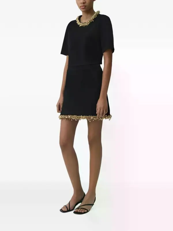 Simkhai Nuria Embellished Knit Top