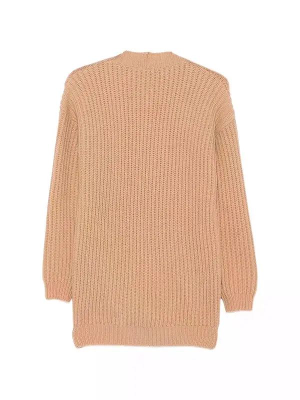 AVA ADORE Ribbed-knit Cardigan