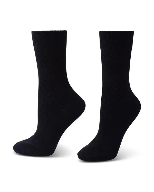 Hue Pointelle Argyle Boot Socks, Set Of 2