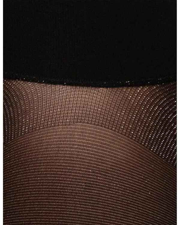 Hue Soft Metallic Yoga Waist Tights