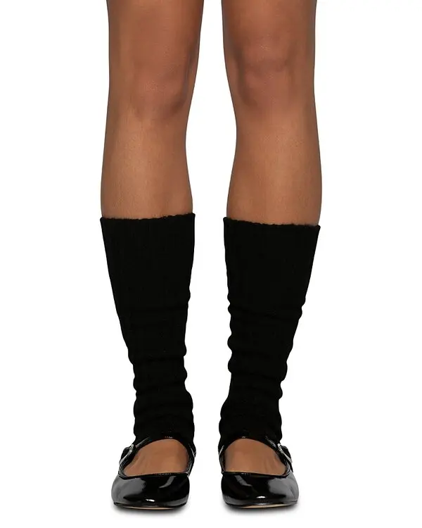 Hue Ribbed Leg Warmers
