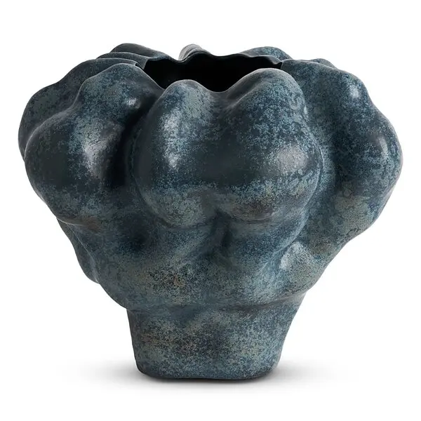 L'Objet Timna Extra Small Porcelain Vase - Iron