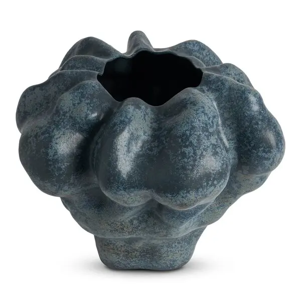 L'Objet Timna Extra Small Porcelain Vase - Iron