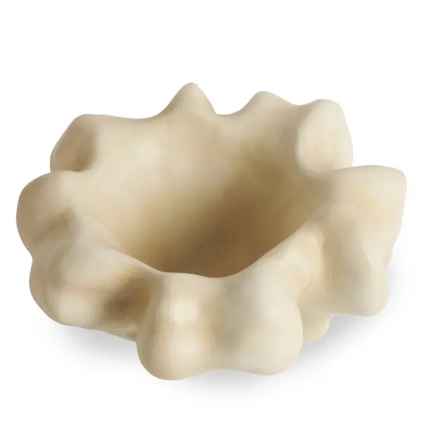 L'Objet Timna Porcelain Coupe Bowl - Latte