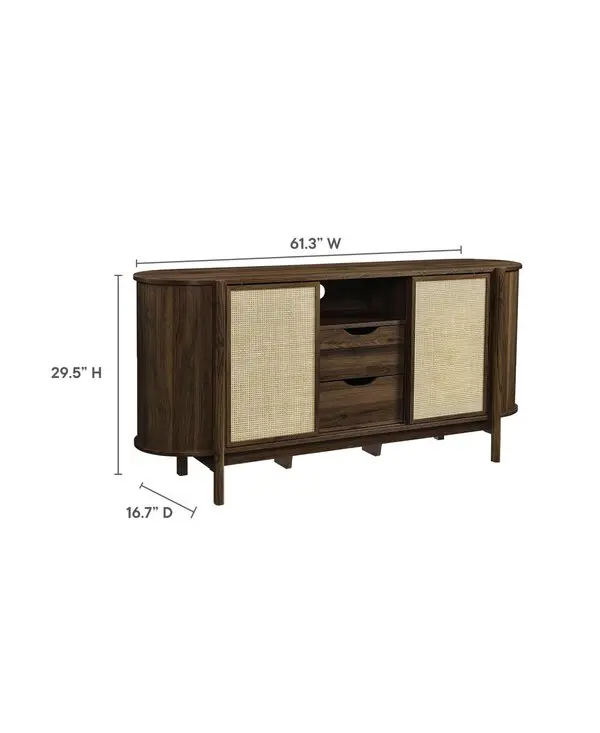 MODWAY Reid 63 Curved Sideboard