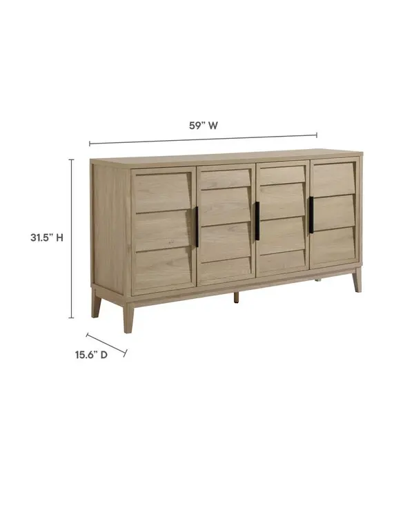 MODWAY Sinya 4-door Sideboard