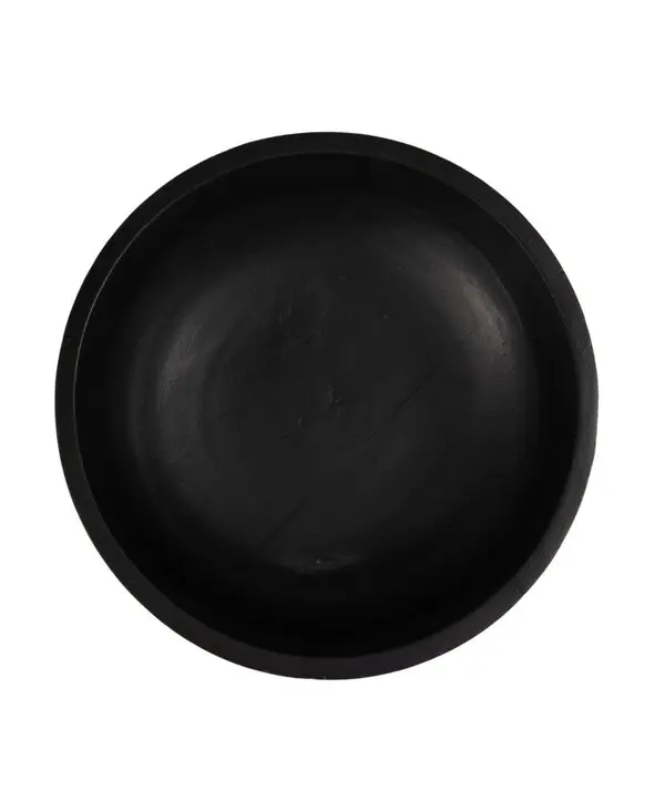 OLIVE GROVE Mango Wood Footed Bowl