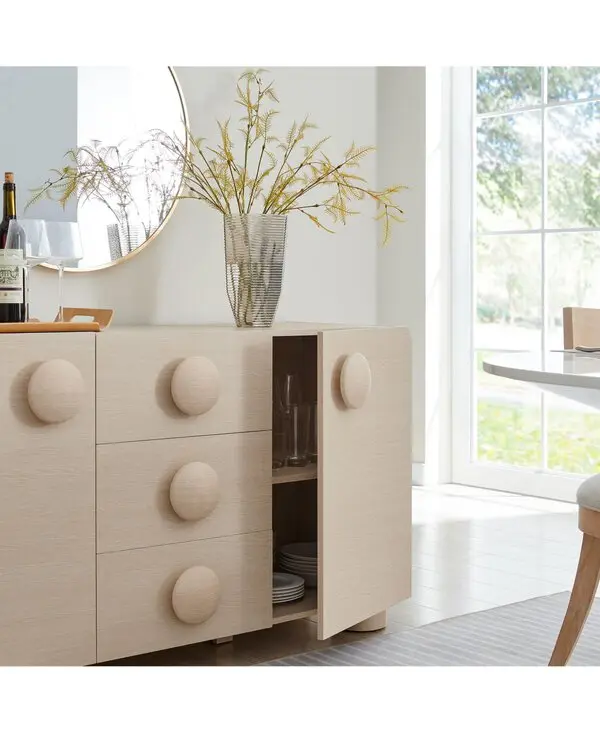 MODWAY Sonnet 57 Sideboard Storage Cabinet - Ash