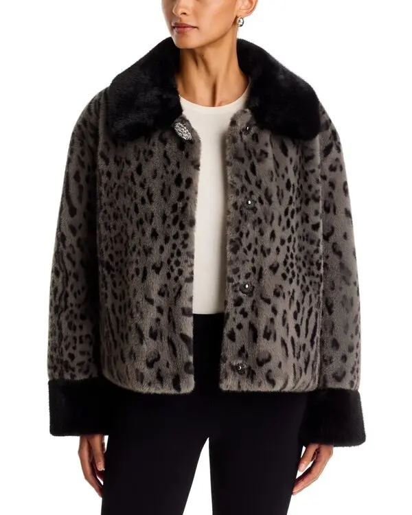 Kobi Halperin Sylvia Short Faux Fur Coat