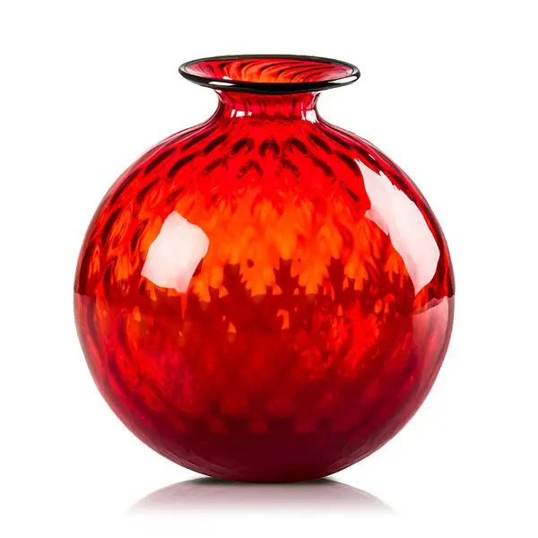 VENINI Monofiori Balloton Small Vase - Red