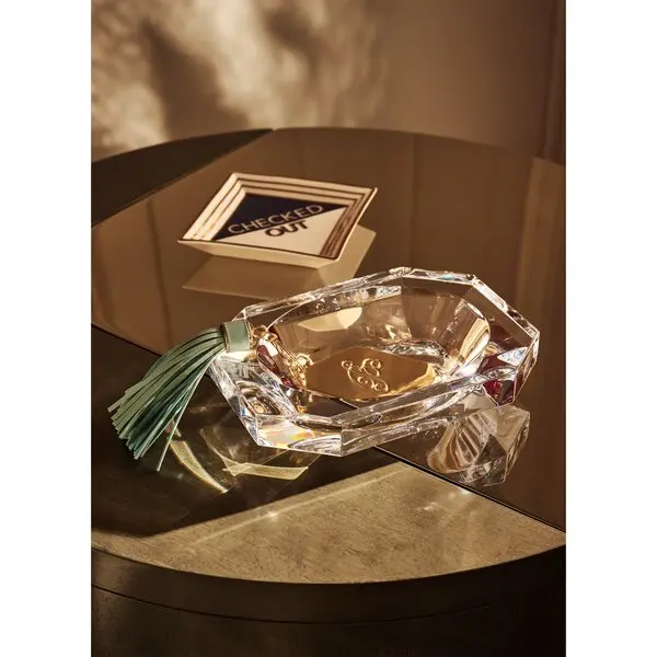 Jonathan Adler Hotel Checked Out Square Tray