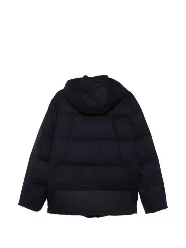 Canali Quilted Hooded Jacket