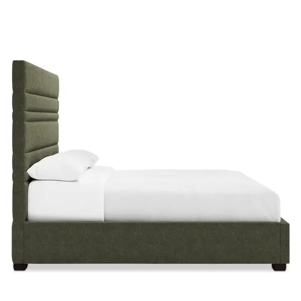 BERNHARDT Murray Storage Bed, King - Olive